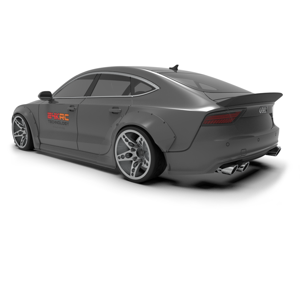 Rc Arlos - AF-LBWKRS7 - Liberty Walk Body Kit for Audi RS7 - Drifted