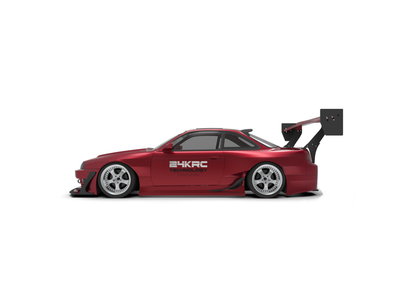 Rc Arlos - 24K0001 - 1/24 Nissan S14 Kouki Seiji Clear Body - Drifted