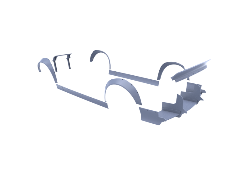 Rc Arlos - 24K8000 - Nissan 240sx S14 Boss V2 Rocket Bunny Clear Body ...