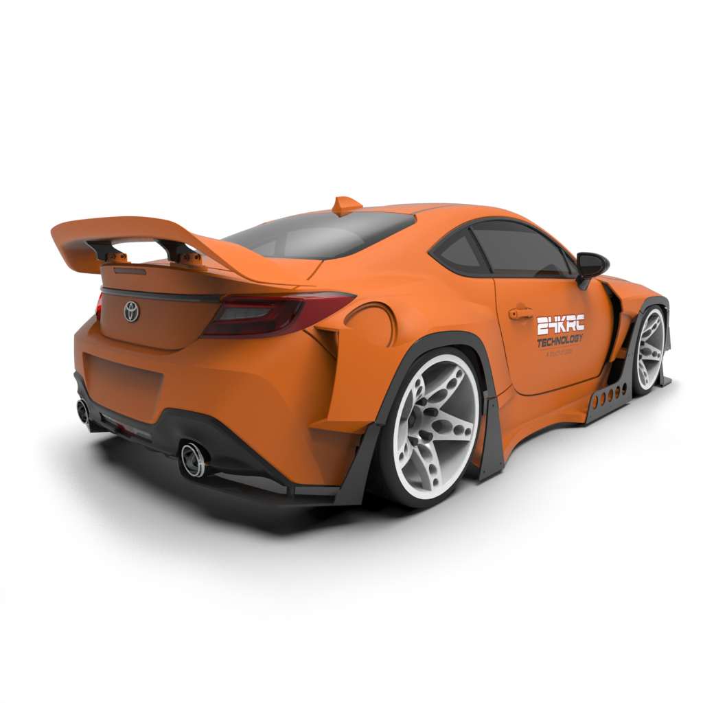 24K RC Technology - 24K5017 - Drift Spec Wide Body Kit for Toyota GR86 ...
