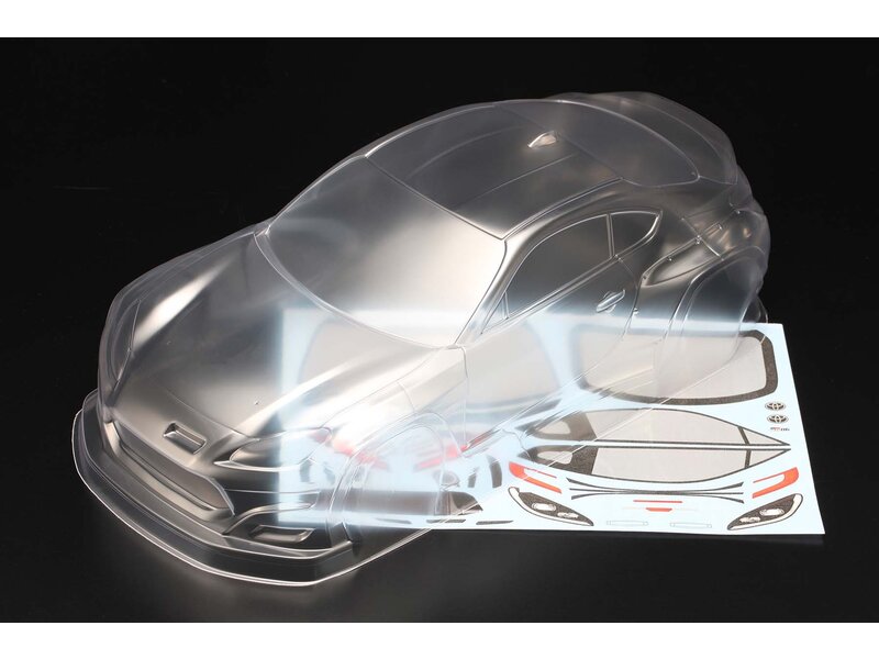 Yokomo - SD-GR86B - PANDEM Toyota GR86 Clear Drift Body - Drifted