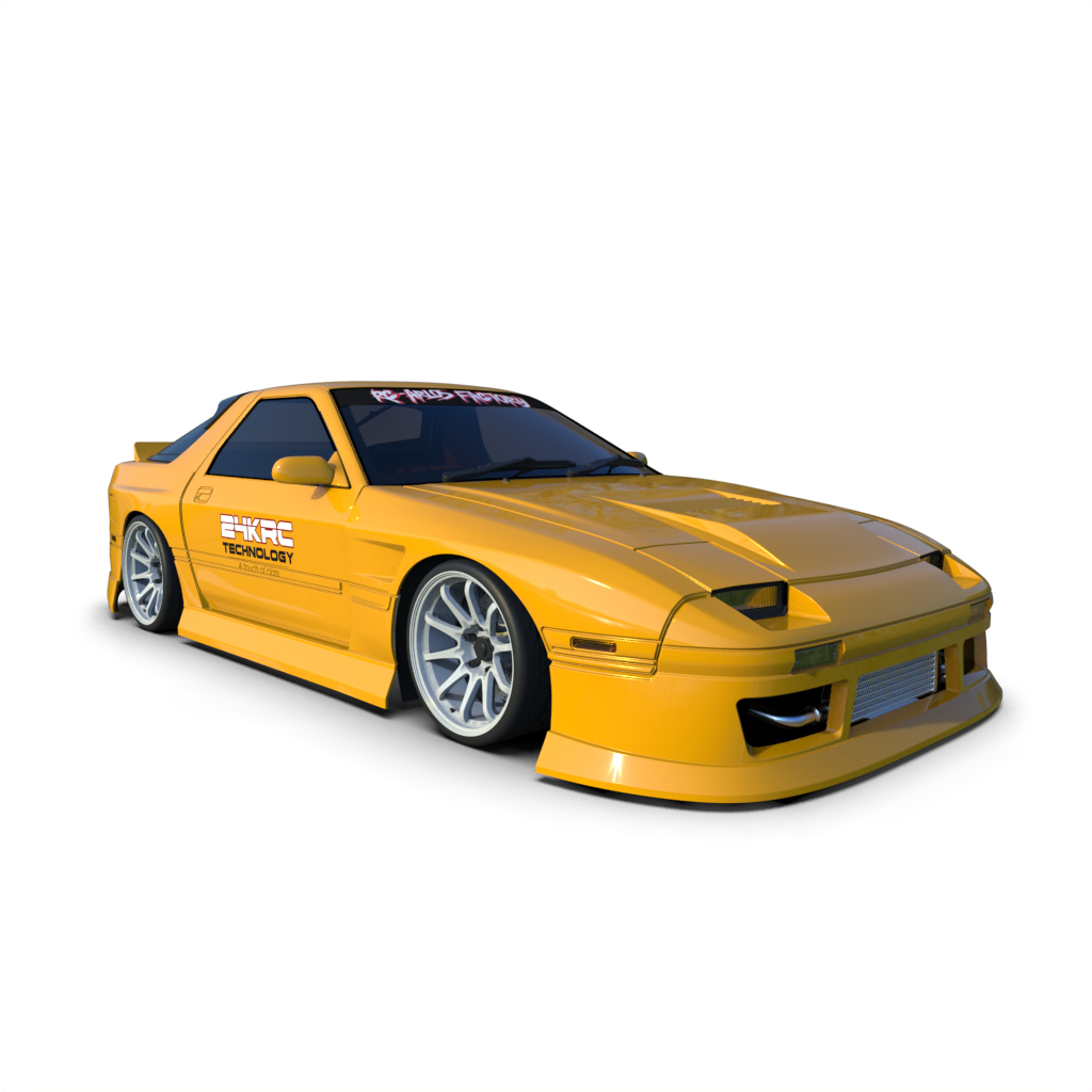 Rc Arlos - 24K2000 - Mazda RX-7 FC BN Sports Clear Body - Drifted