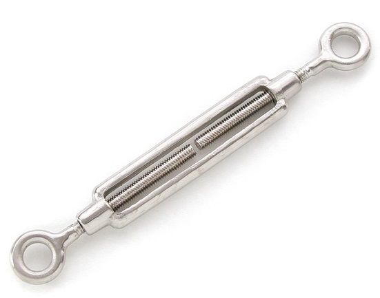 RVS Spanschroef met ogen - Boot onderdelen & watersportartikelen ...