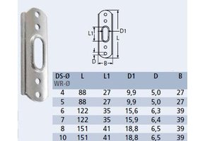 Een terminal voor de bevestiging van staaldraad kopen? Bestel veilig!