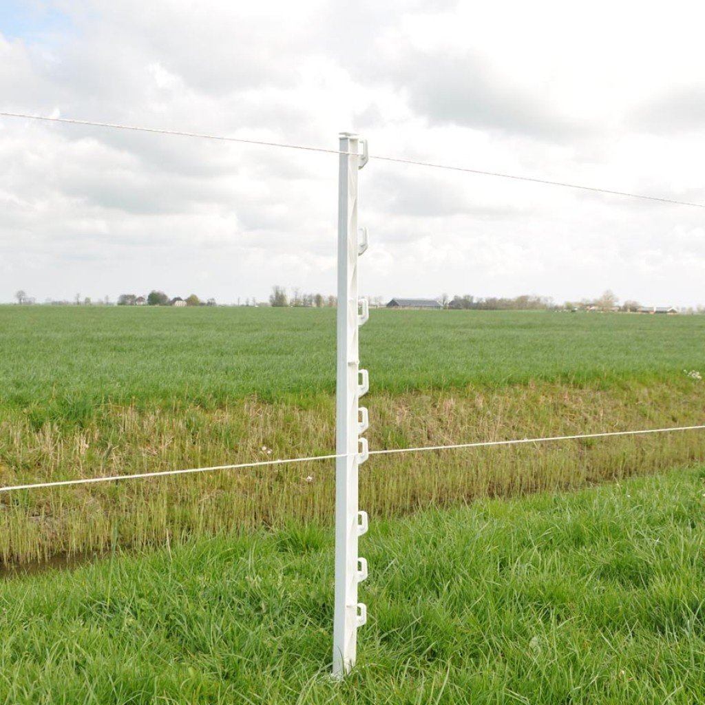 10x Gallagher Mobile Fencing Post 1.0 m - White - Electric Fence Online