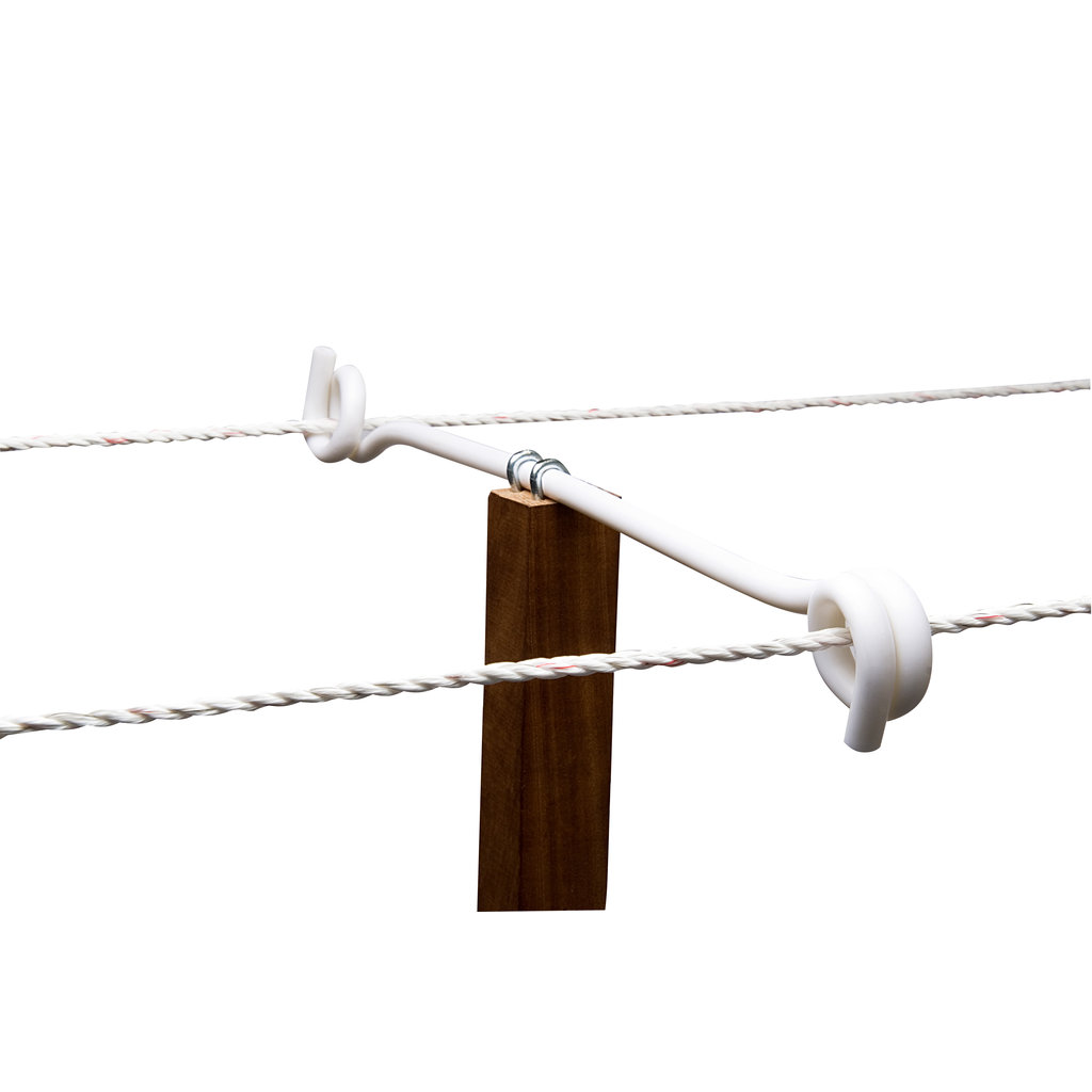 Hotline 300 mm Double Offset Insulator (Inc Staples) - Electric Fence ...