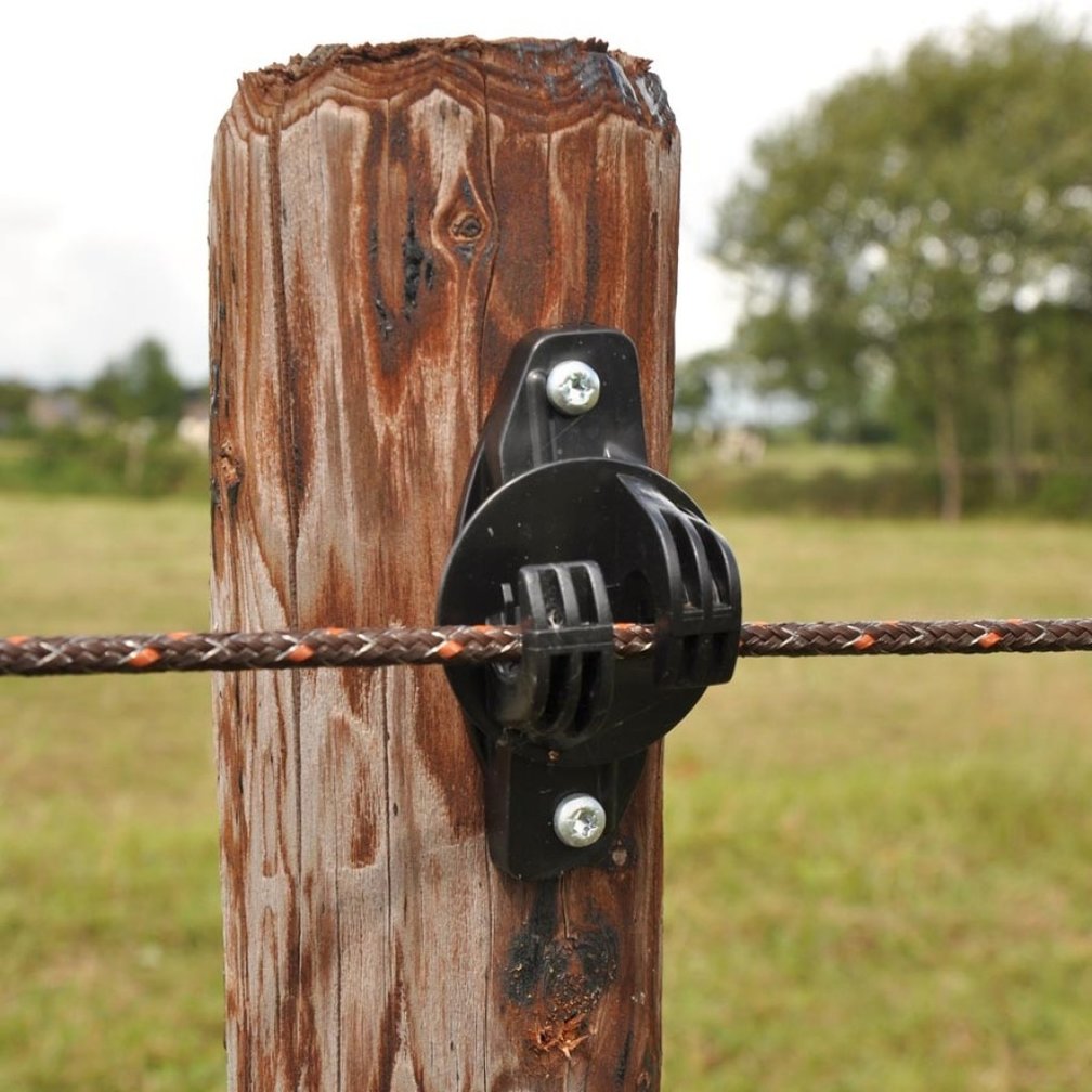 Gallagher W-Insulator Super - Black - Electric Fence Online