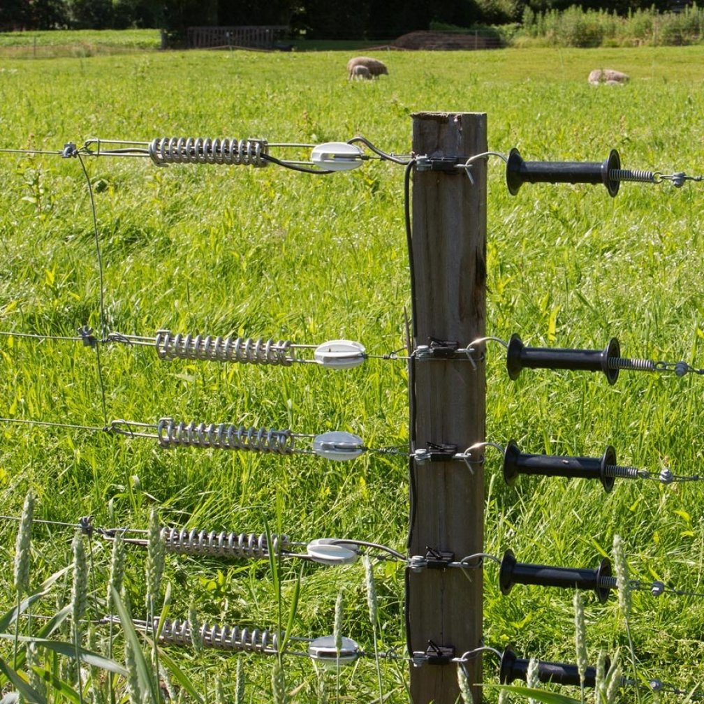 Gallagher Strain Insulator Reinforced - White - Electric Fence Online