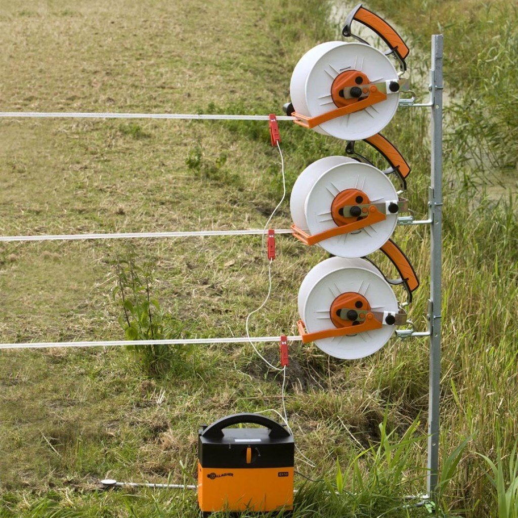 Gallagher Reel/Termination Post for 3 Reels/3 Insulators - Electric ...