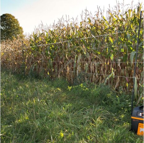 10x Gallagher Deer Mobile Fencing Post 2.0 m - Black