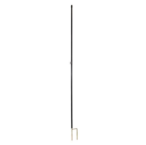 10x Gallagher Deer Mobile Fencing Post 2.0 m - Black