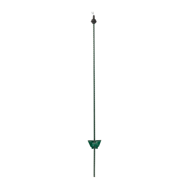 25x Pulsara Spring Steel Post 3ft 5in / 1.05m - Green