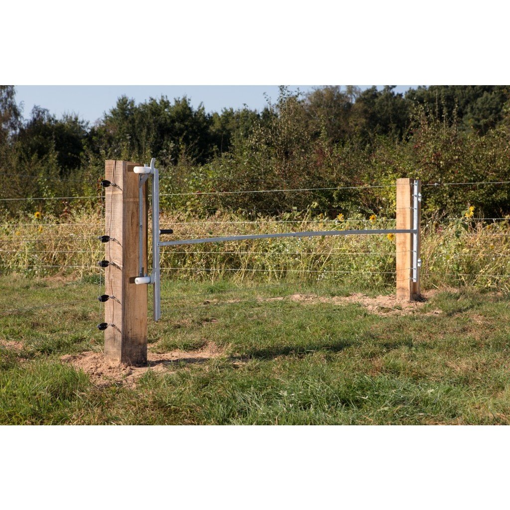 Gallagher Electrified Steel Gate - 2.5 m to 4.5 m - Electric Fence Online