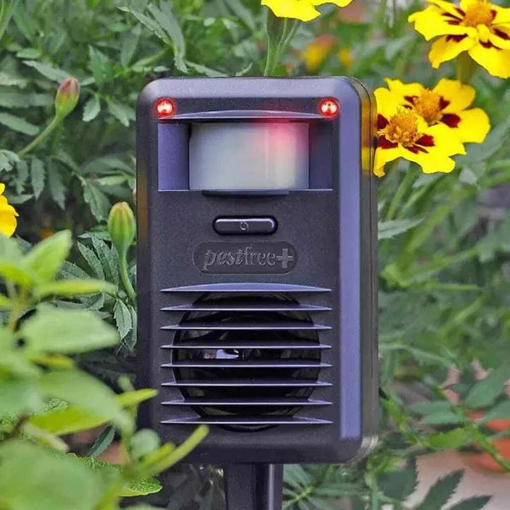Pest-Free PLUS - Dual Light and Ultrasonic Deterrent | Pest Deterrents ...