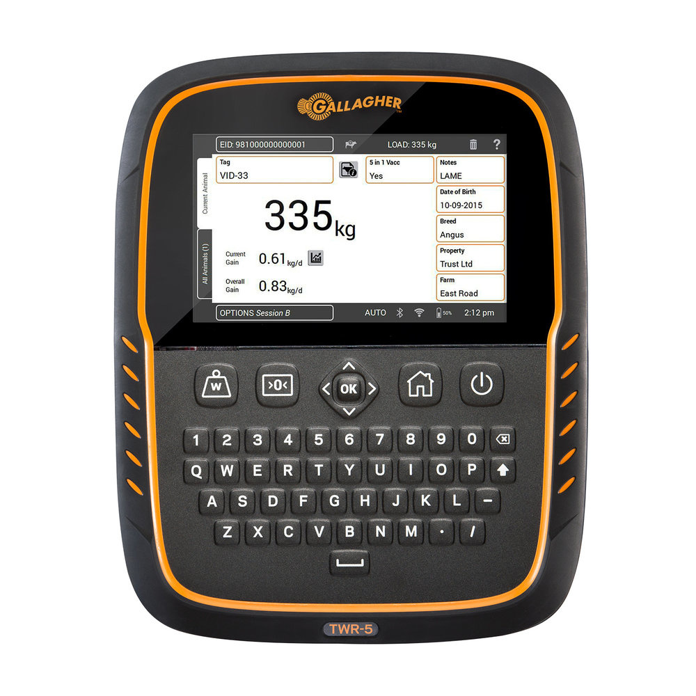 Gallagher APS Weighing Computer with Data Collector TWR-5