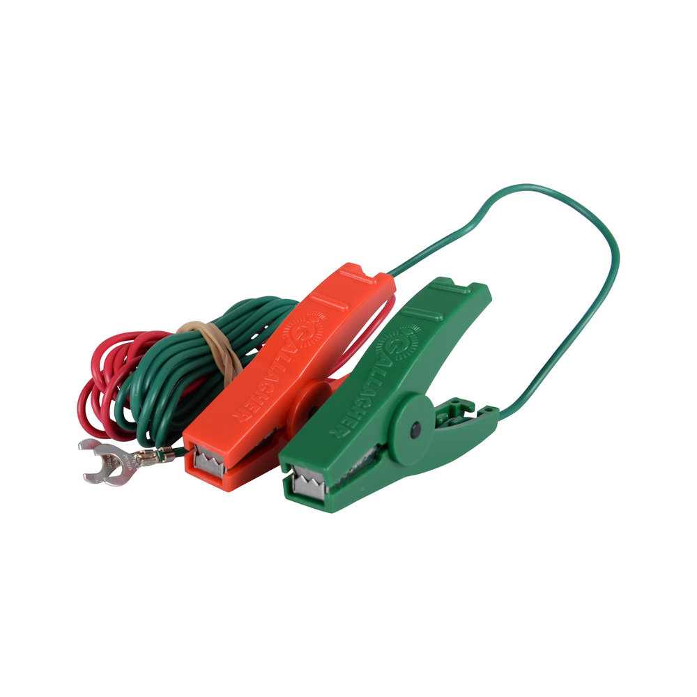 Gallagher Fence and Earth Connection Lead - for 9/12V Energisers