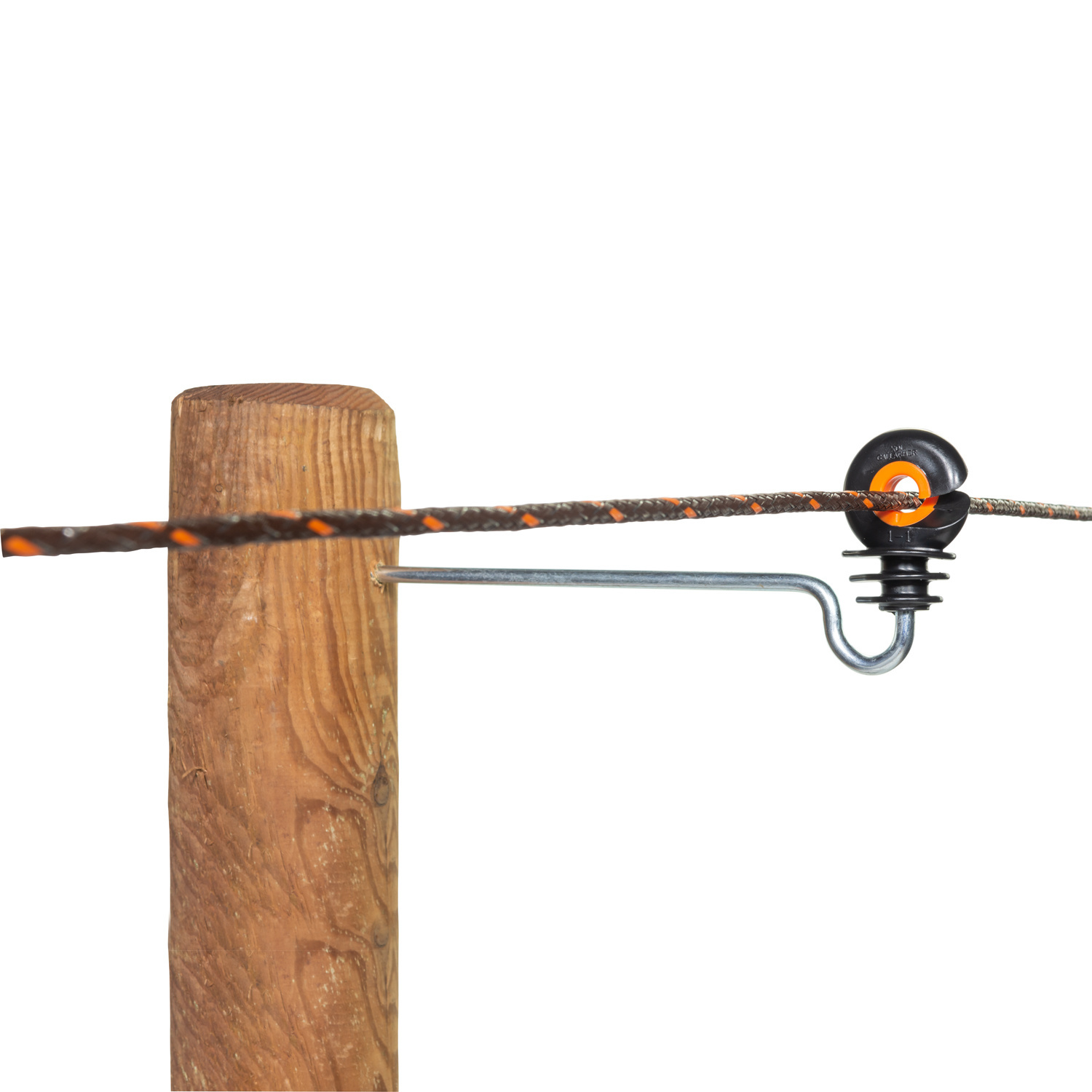 100x Gallagher XDI Offset Screw-in Insulator Bended 18 cm