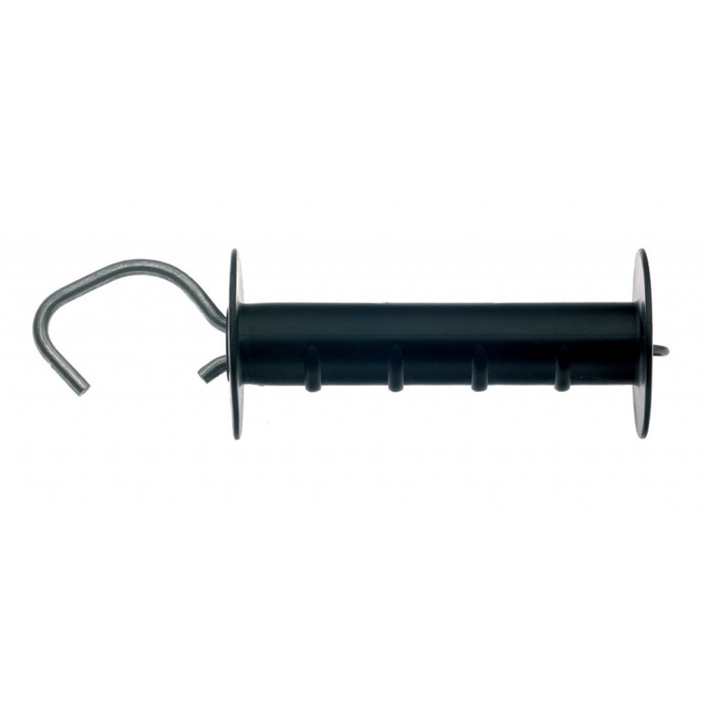 Pulsara Safety Gate Handle with Open Hook - Black