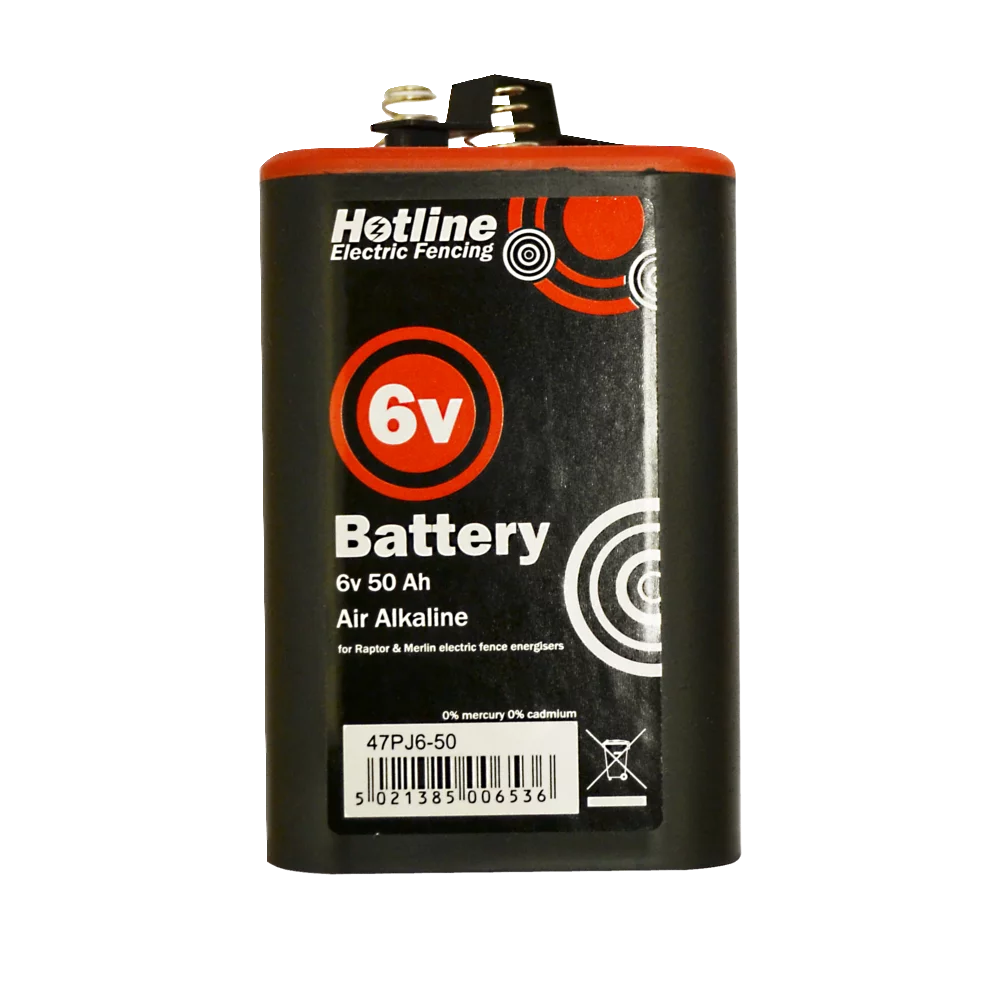 Hotline 6V Spring Top Air Alkaline Battery - for Merlin and Raptor ...