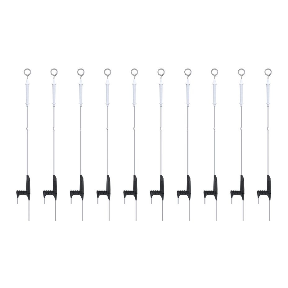 10x Gallagher Electrified Ring Top Post 3ft 3in / 1.0m