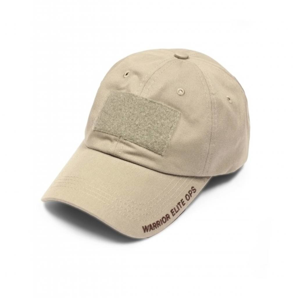 Warrior Velcro Cap (Coyote Tan Embroidery) - BELGEAR