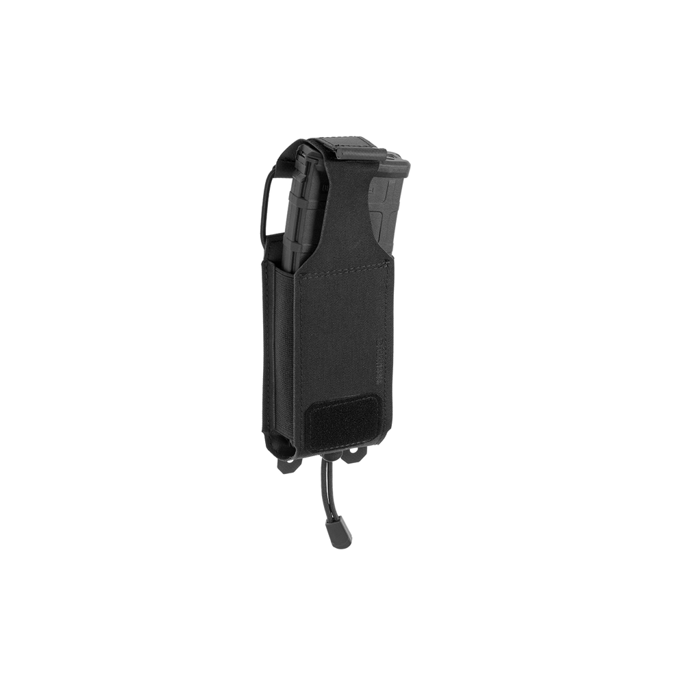 5.56mm Backward Flap Mag Pouch (Black) - BELGEAR