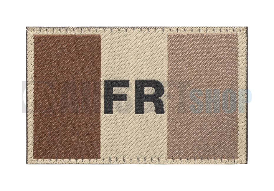 Claw Gear France Flag Patch (Desert). - BELGEAR