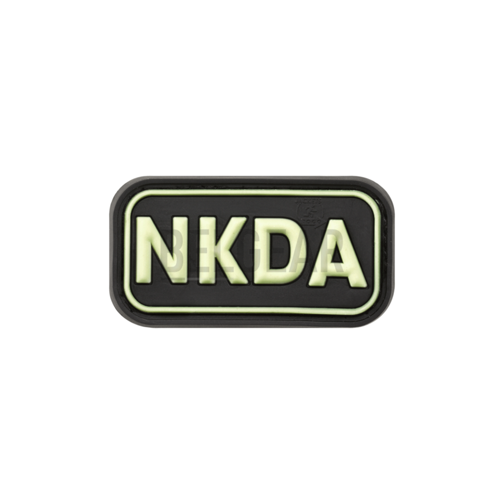 JTG NKDA PVC Patch (Glow In The Dark). - BELGEAR