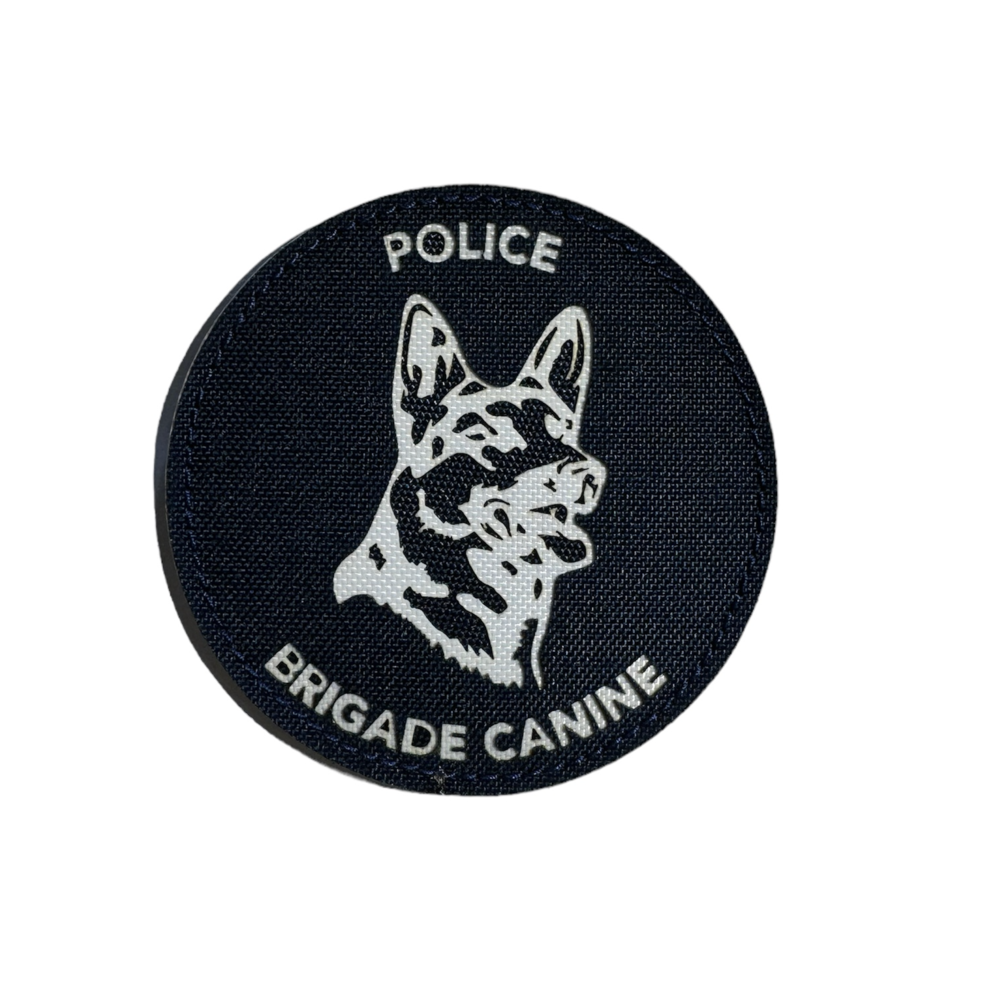 Apatch K9 Brigade Canine Patch (Navy Blue) (FR). - BELGEAR