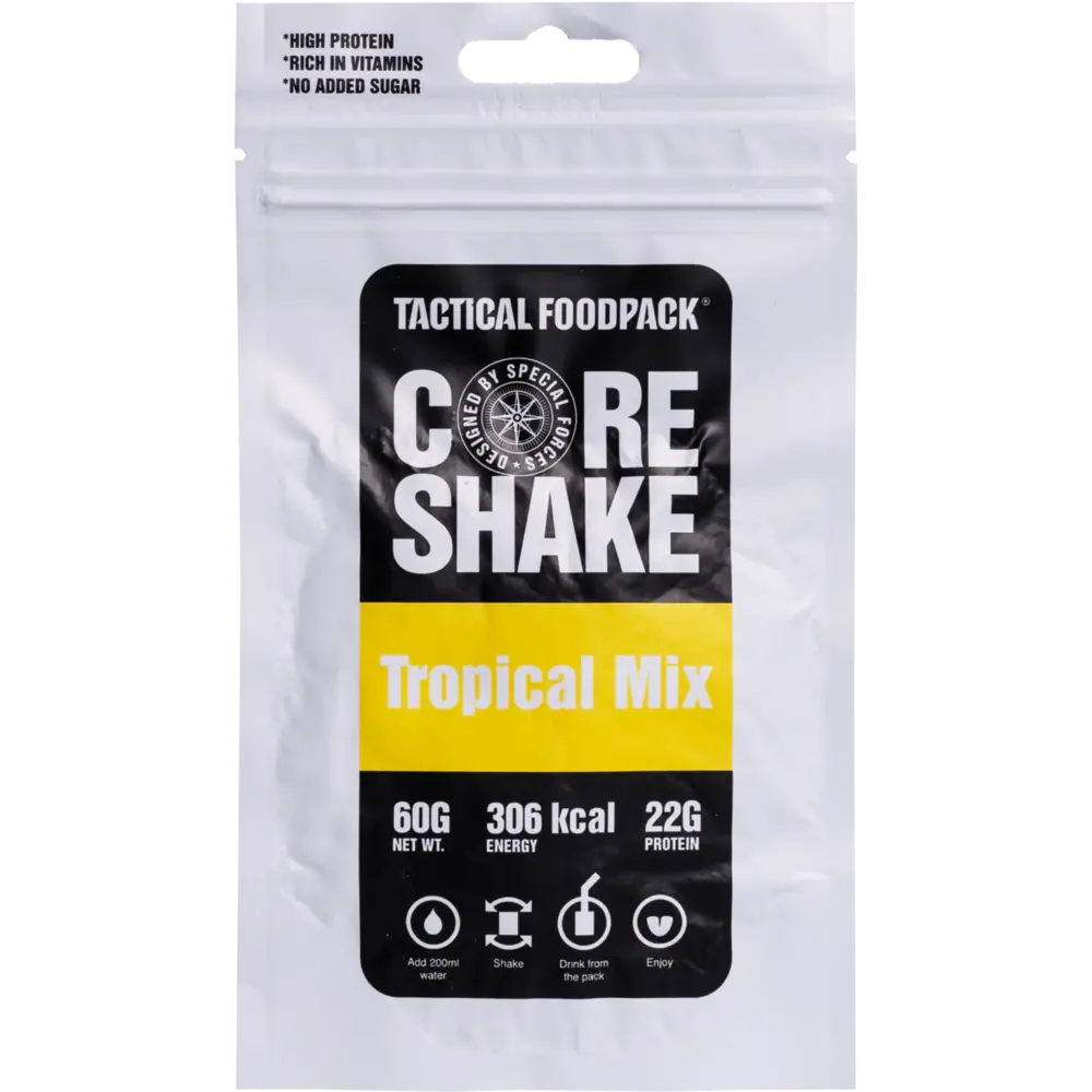Tactical Foodpack Core Shake Tropical Mix 60g. - BELGEAR