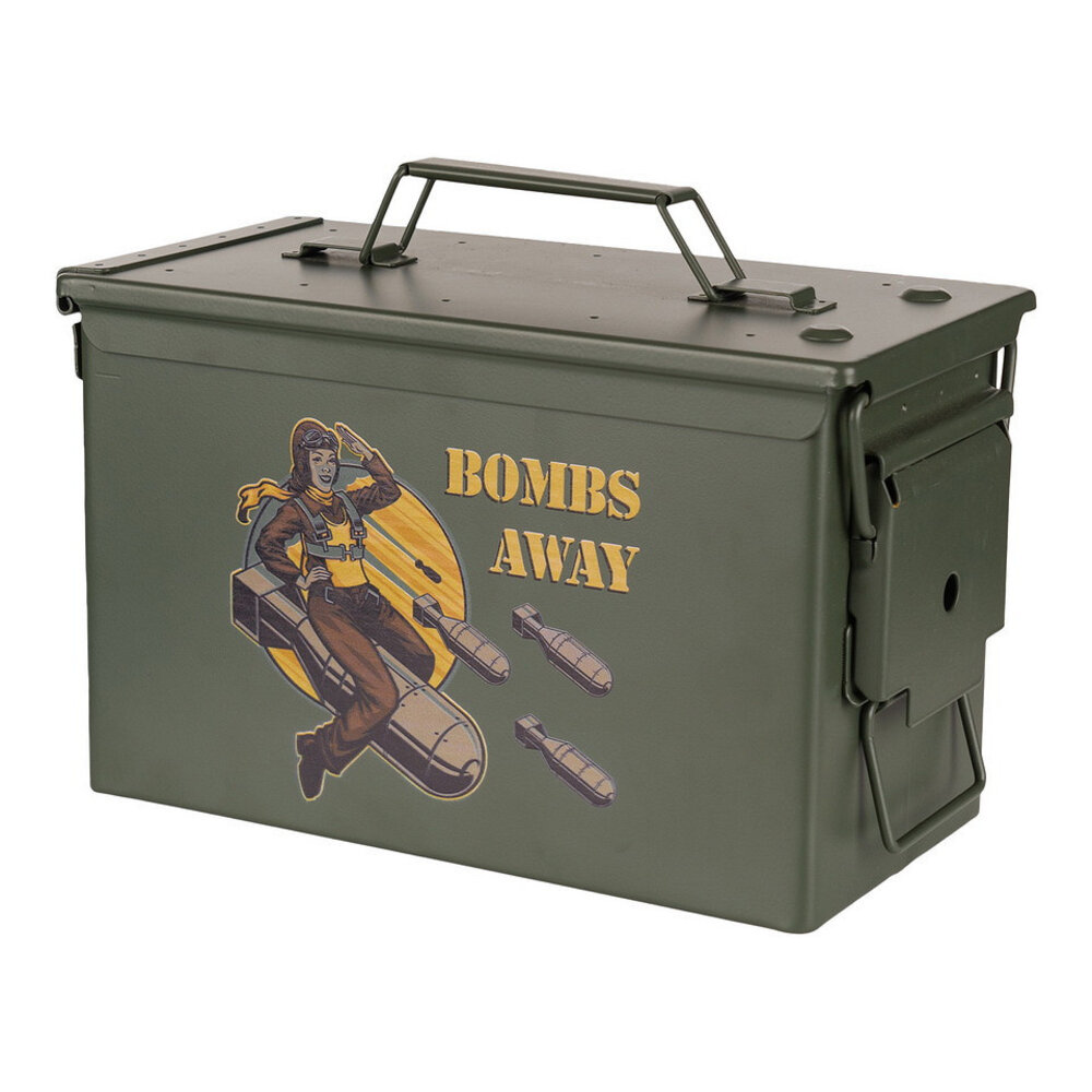 Airsoftshop .50 Munitiekist Ammo Box (Bombs Away). - BELGEAR
