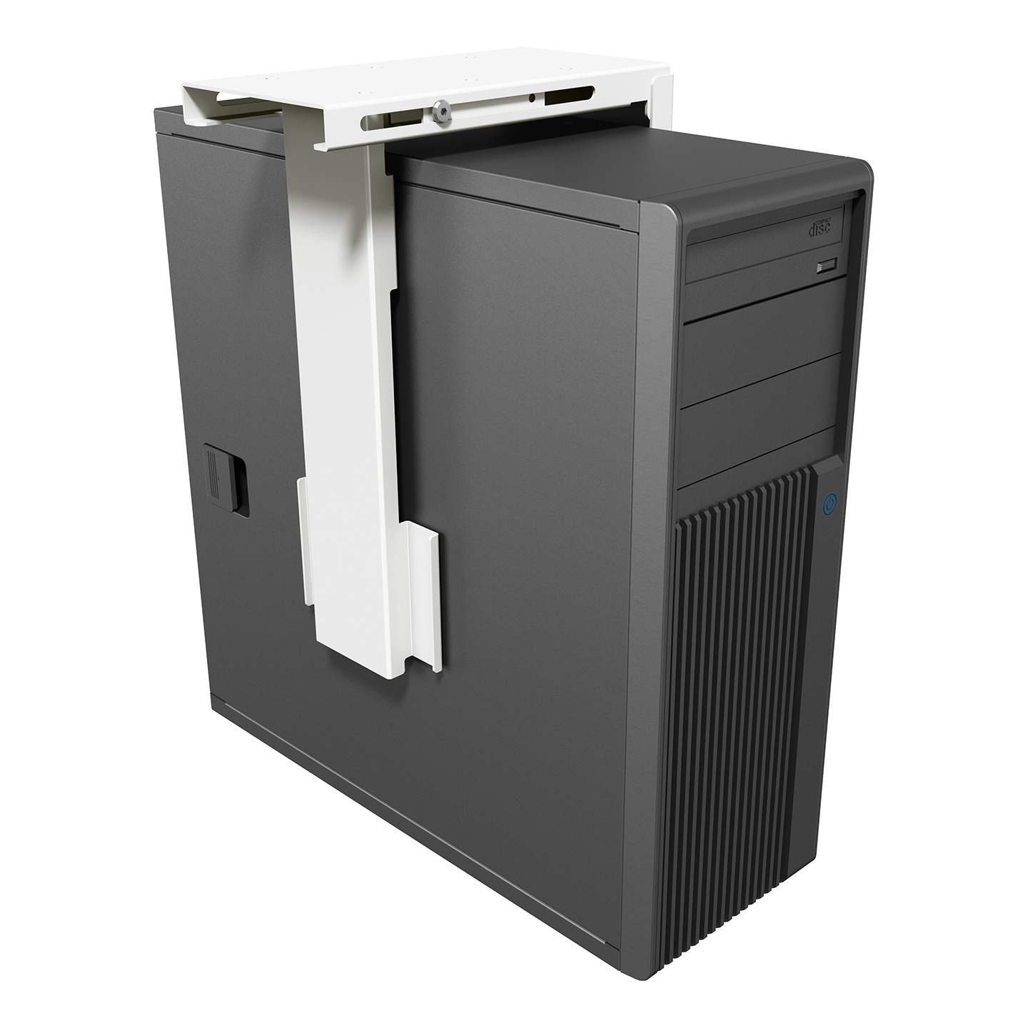 Dataflex Viewmate Computerhouder wit nodig? - Monitorbeugelexpert.nl