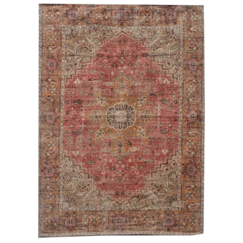 Buitenkleed pastel kelim PET - Wonderrugs.com