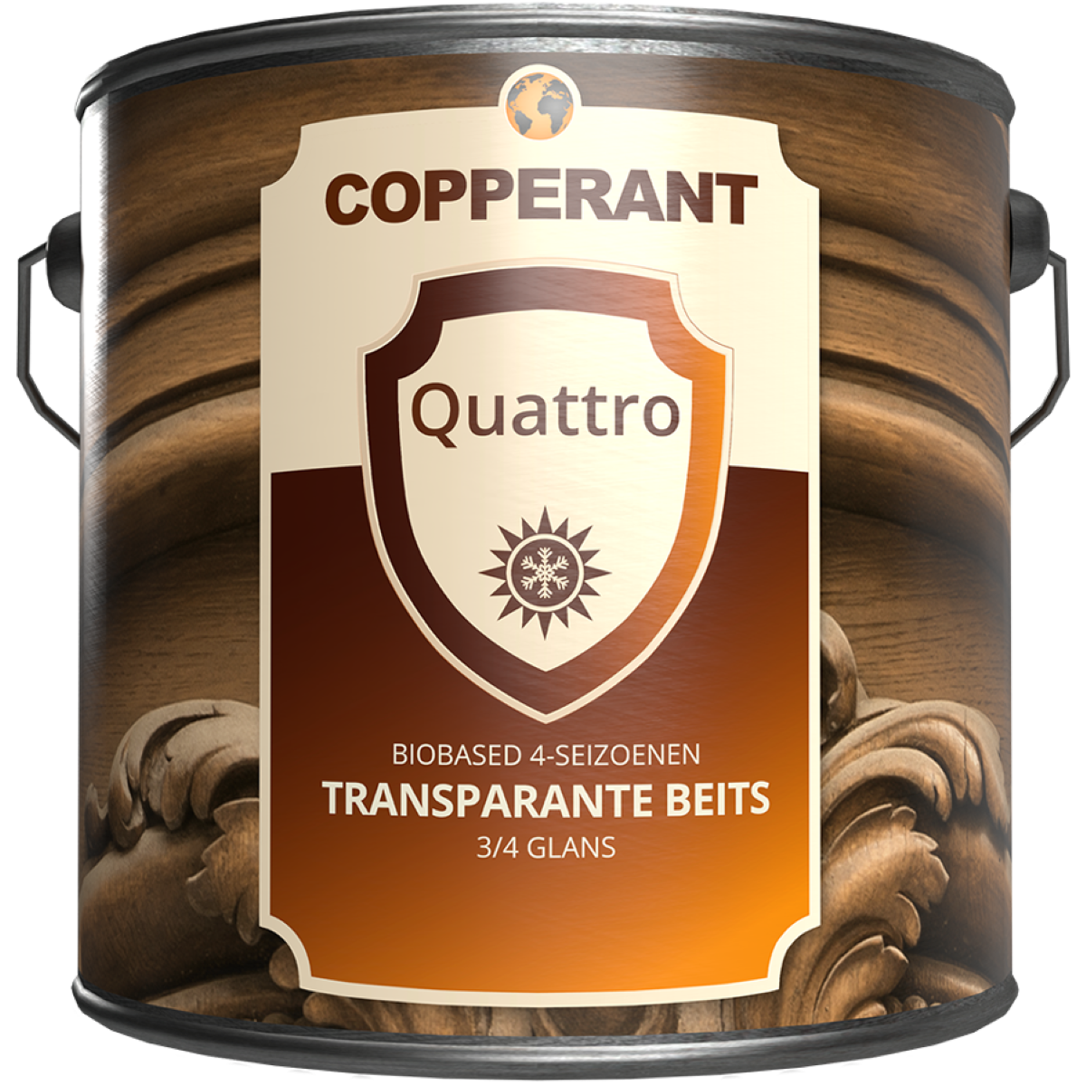 Copperant Quattro Transparante Beits | Biobased | Greenpaints