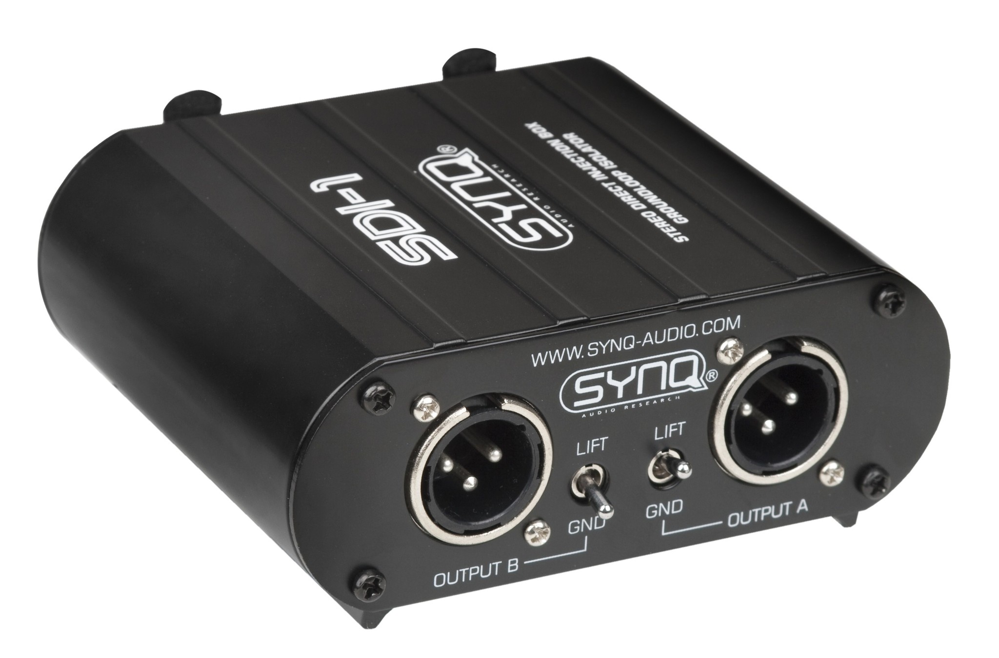 SYNQ SDI-1 stereo DI-box - Audiomix