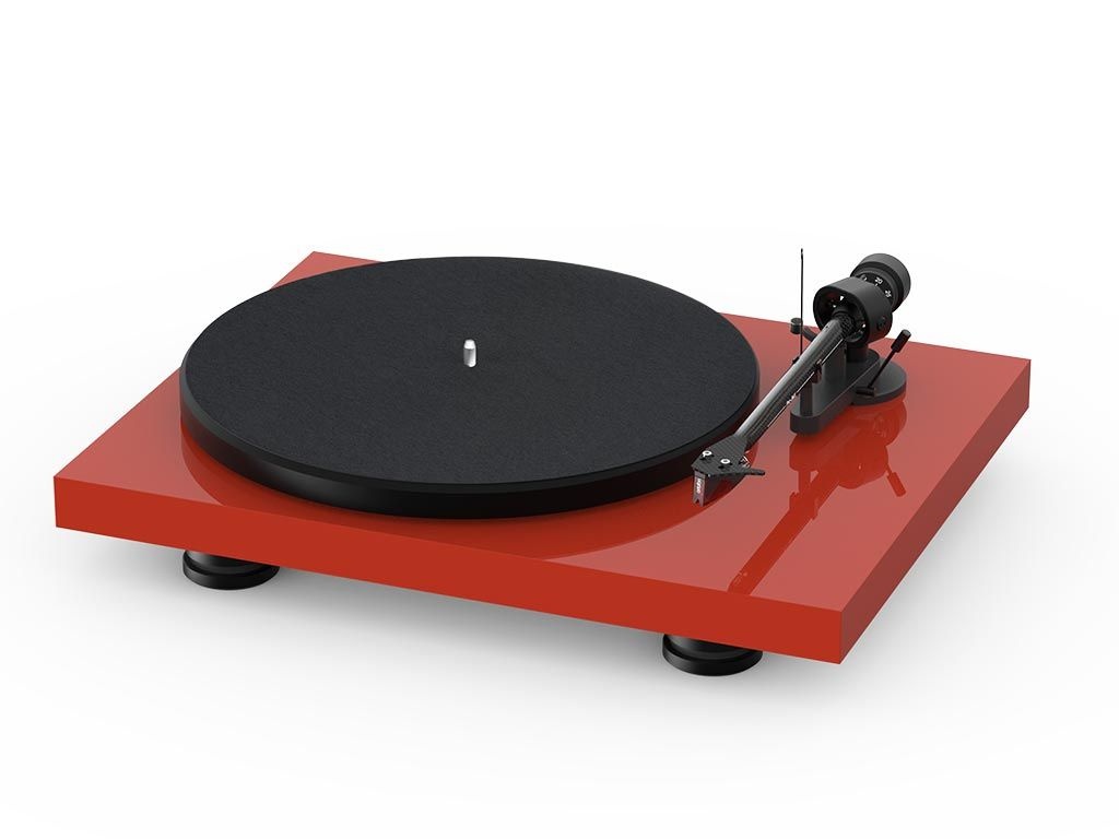 Pro-Ject Debut Carbon EVO Hoogglans Rood - Audiomix