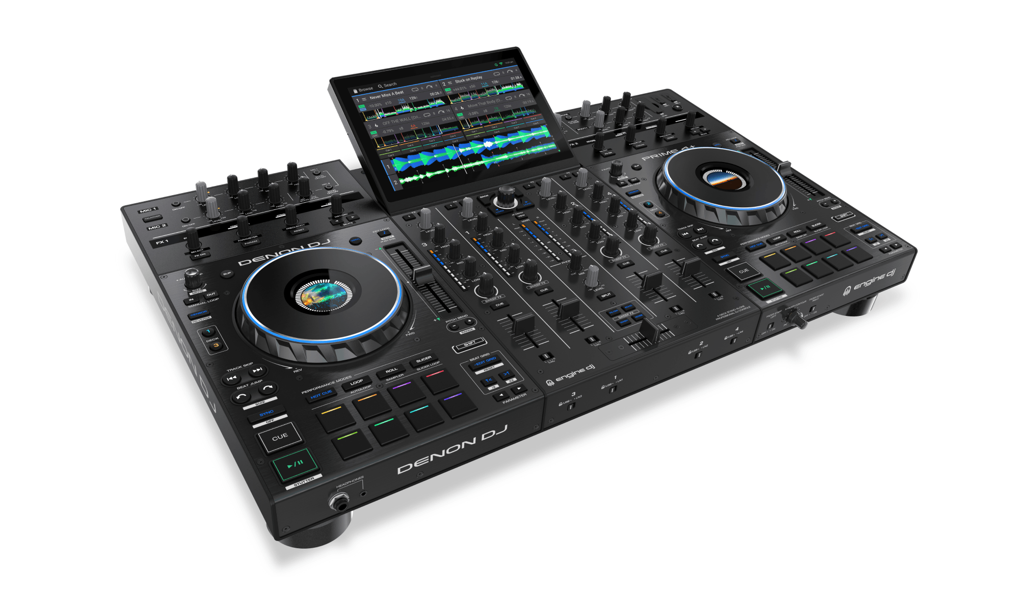 Denon DJ PRIME4+ standalone DJ-controller - Audiomix