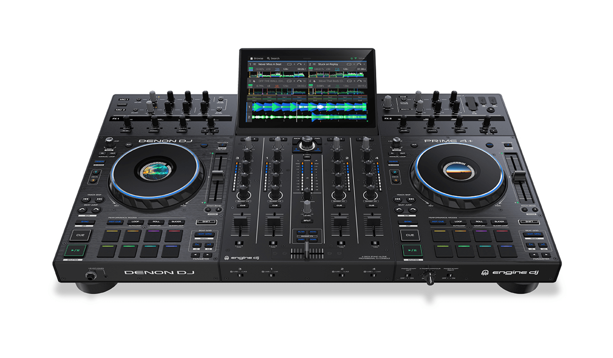 Denon DJ PRIME4+ standalone DJ-controller - Audiomix