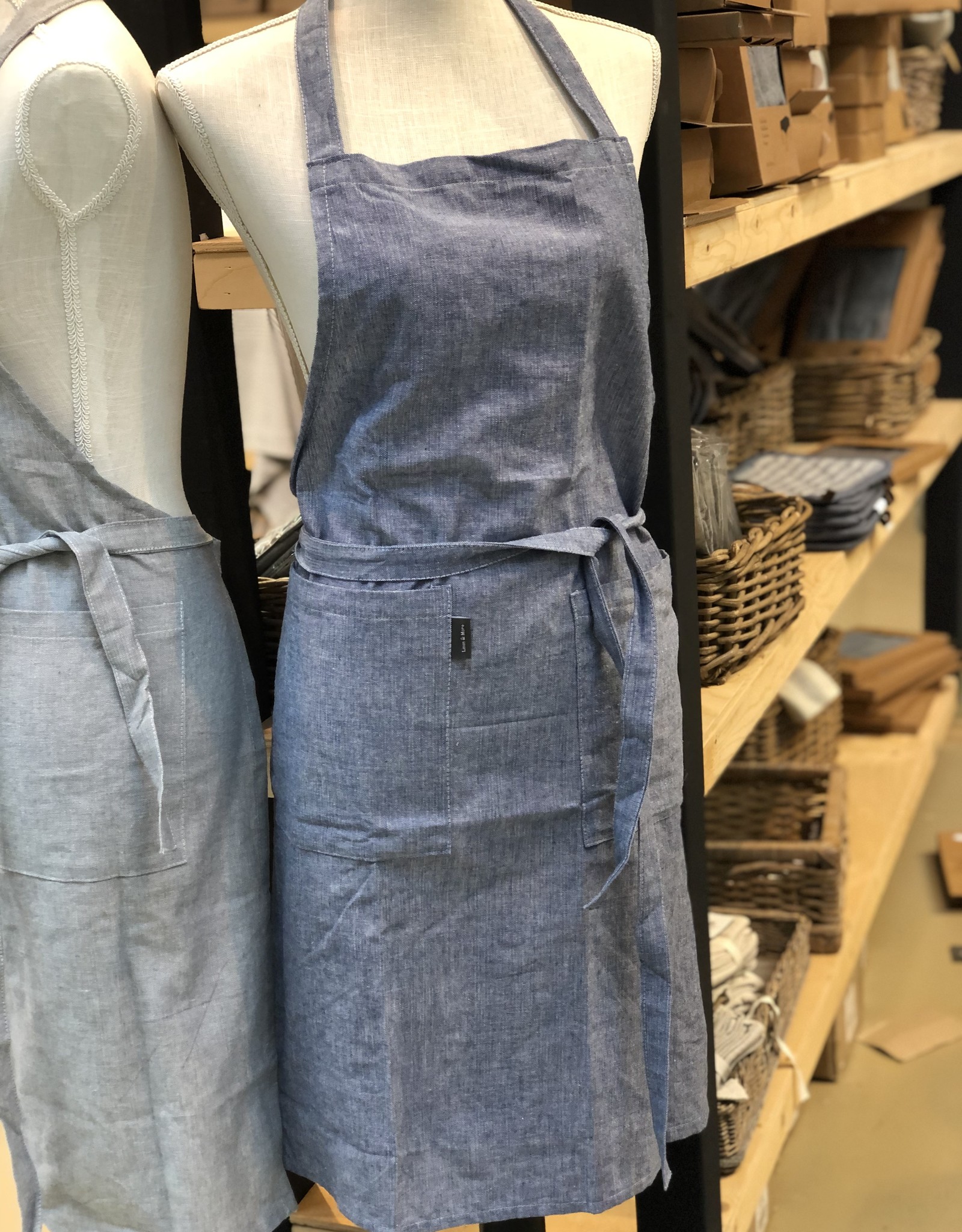 Keukenschort - blauw - Trendykoken