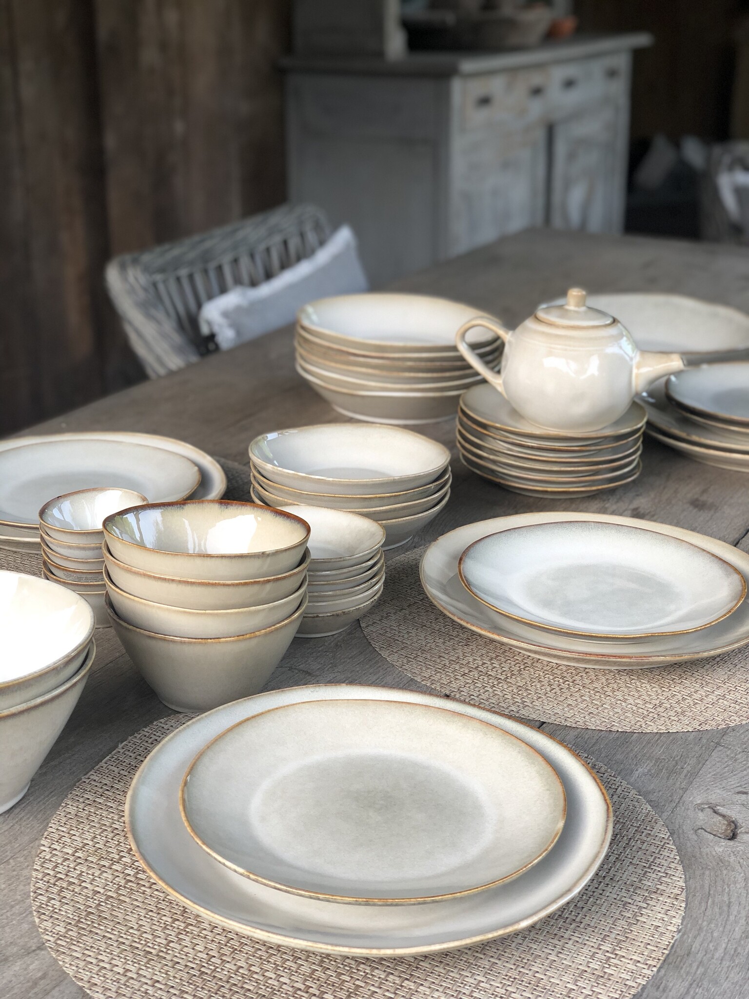 Lavandoux servies sets Racco beige - Trendykoken