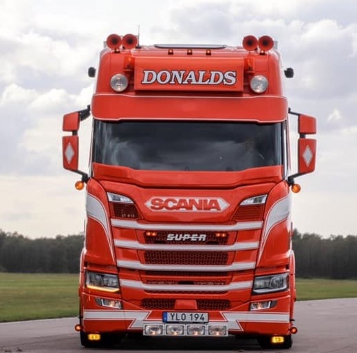 Scania Next Generation Zonneklep type 2 - Solar Guard Exclusive Truck Parts