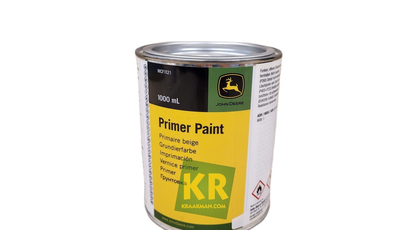John Deere MCF1121 VERF JOHN DEERE PRIMER BLIK 1 LT. - Kraakman parts ...