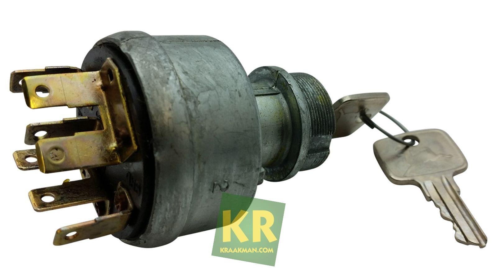 John Deere AR58126 KEY SWITCH - Kraakman parts - Kraakman Parts