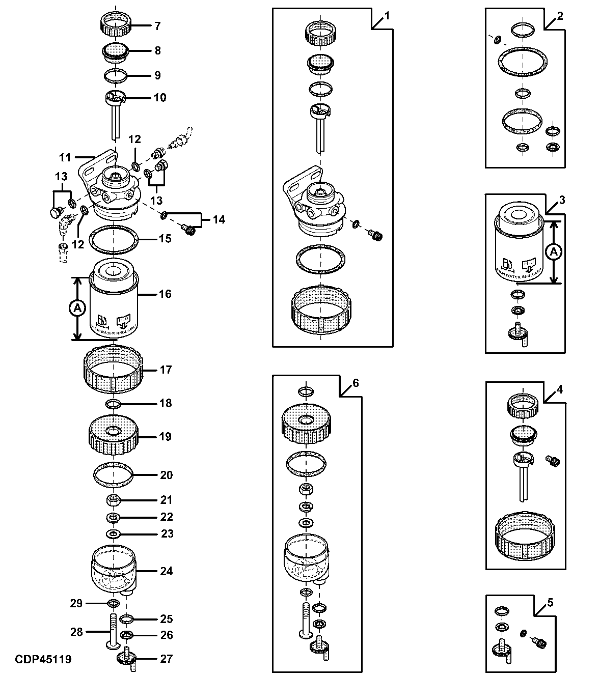 John Deere SEAL KIT - Kraakman Parts