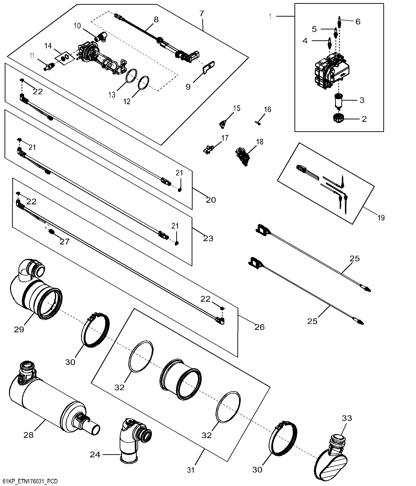 John Deere DZ103800 DEF TANK HEADER ASSEMBLY - Kraakman parts ...