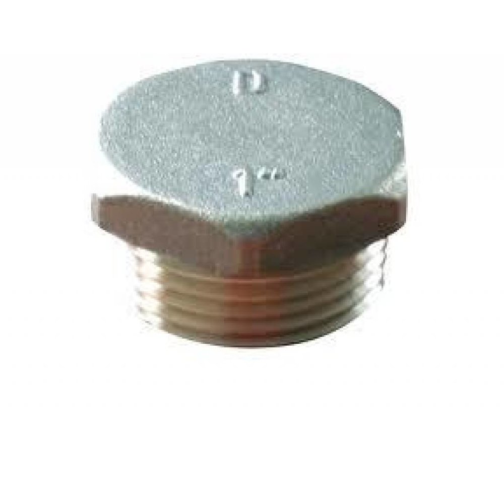 Messing plug buitendraad