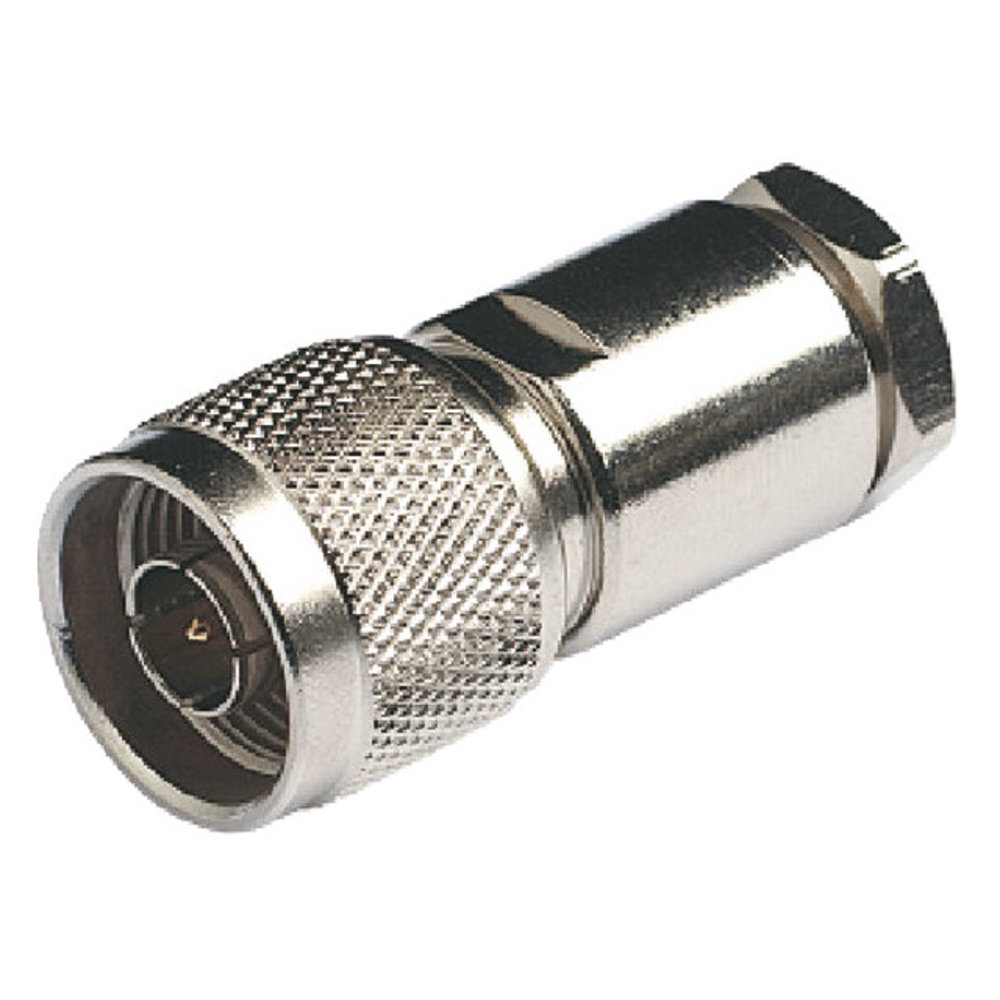 Coax plug N-male RA158