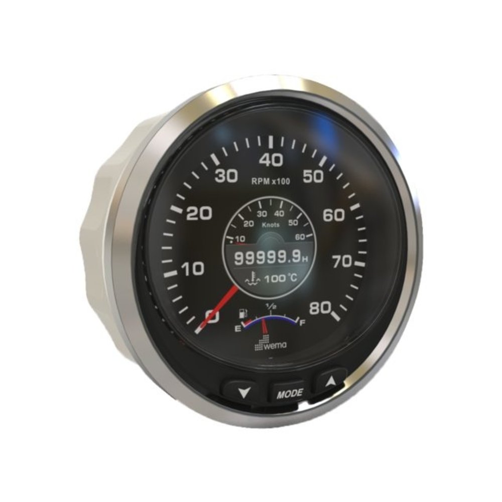 Multifunctioneel display rond 3" NMEA2000
