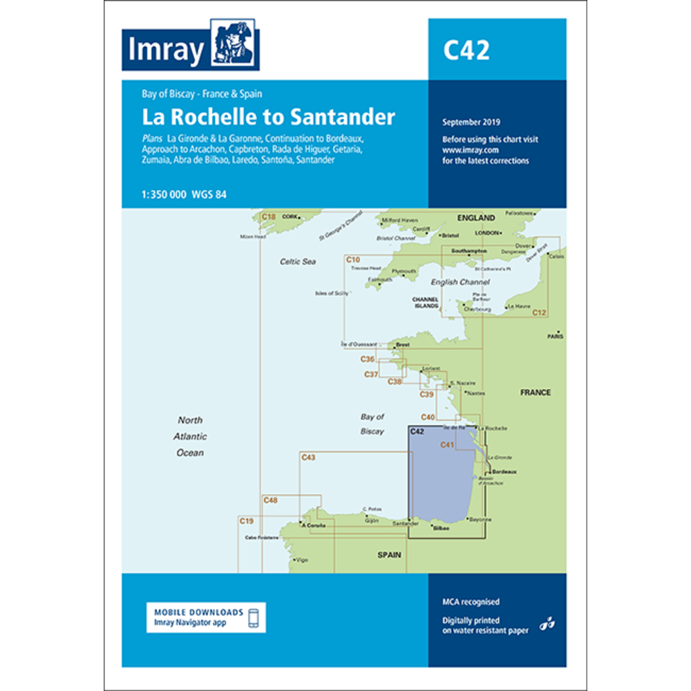 IMRAY CHART C 42 - La Gironde
