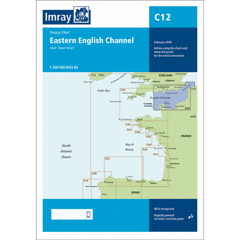 IMRAY CHART C12 Eastern English Channel